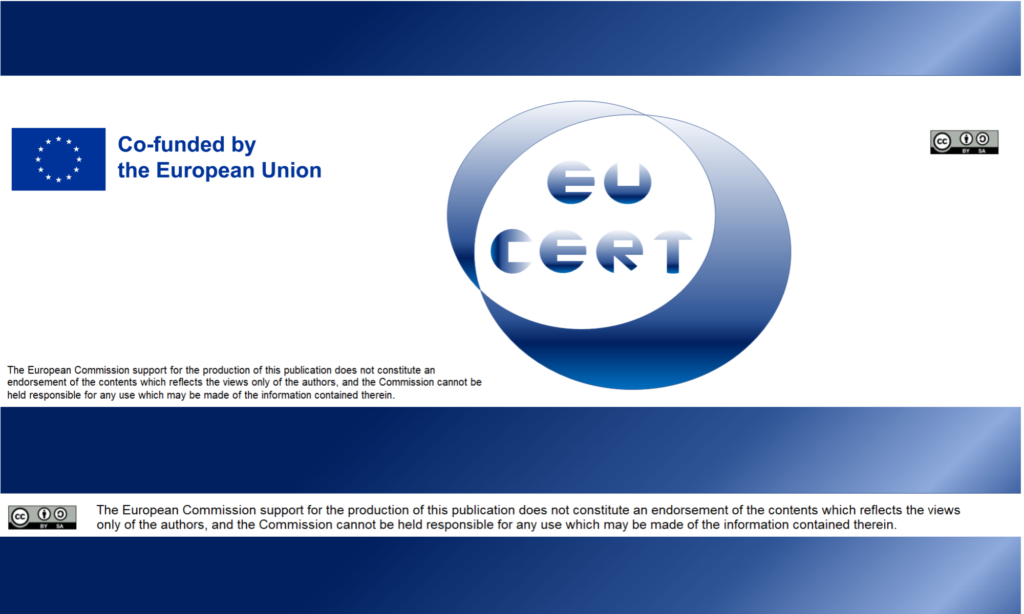 EU-Cert – European Certificates and Accreditation for European Projects